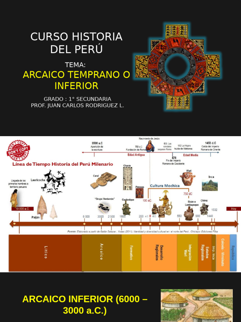 1° Arcaico Temprano | PDF | Perú