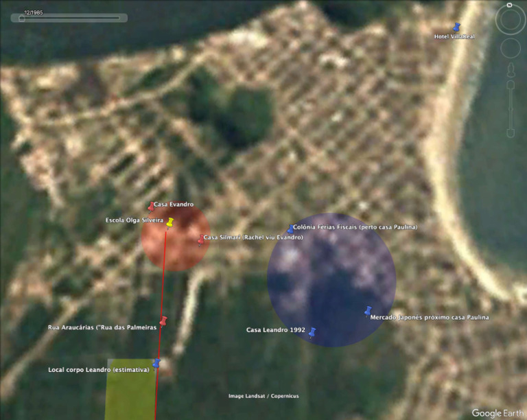Mapa Guaratuba Com Casas Evandro e Rachel 1985 | PDF