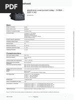 Schneider Electric - EOCR - 3DM2-WRDUWZ | PDF | Relay | Alternating Current