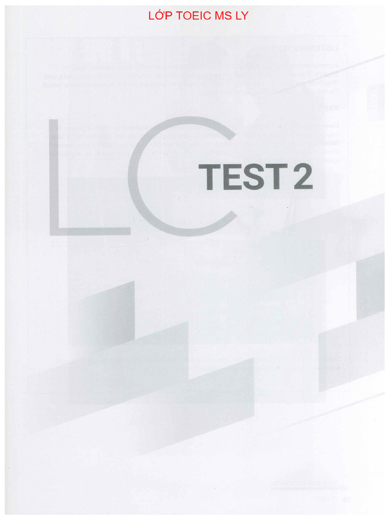 LC Test 2 | PDF
