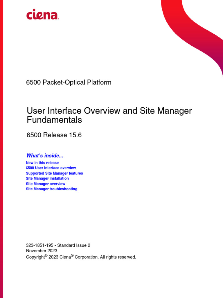 User Interface Overview and Site Manager Fundamentals | PDF | License ...