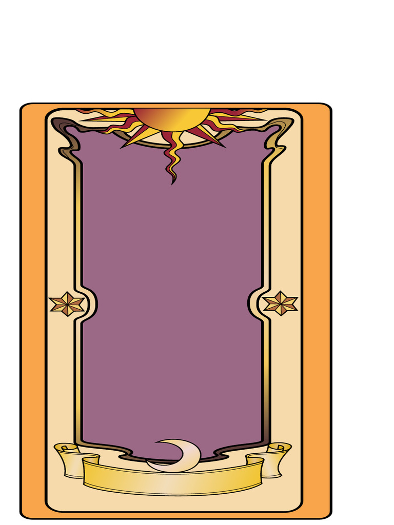 Clow Card Template | PDF