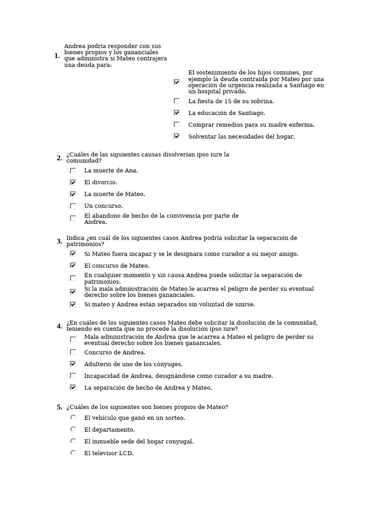 Trabajo Practico 2 Familia Actualizado Segund CCyC | PDF | Divorcio | Esposa