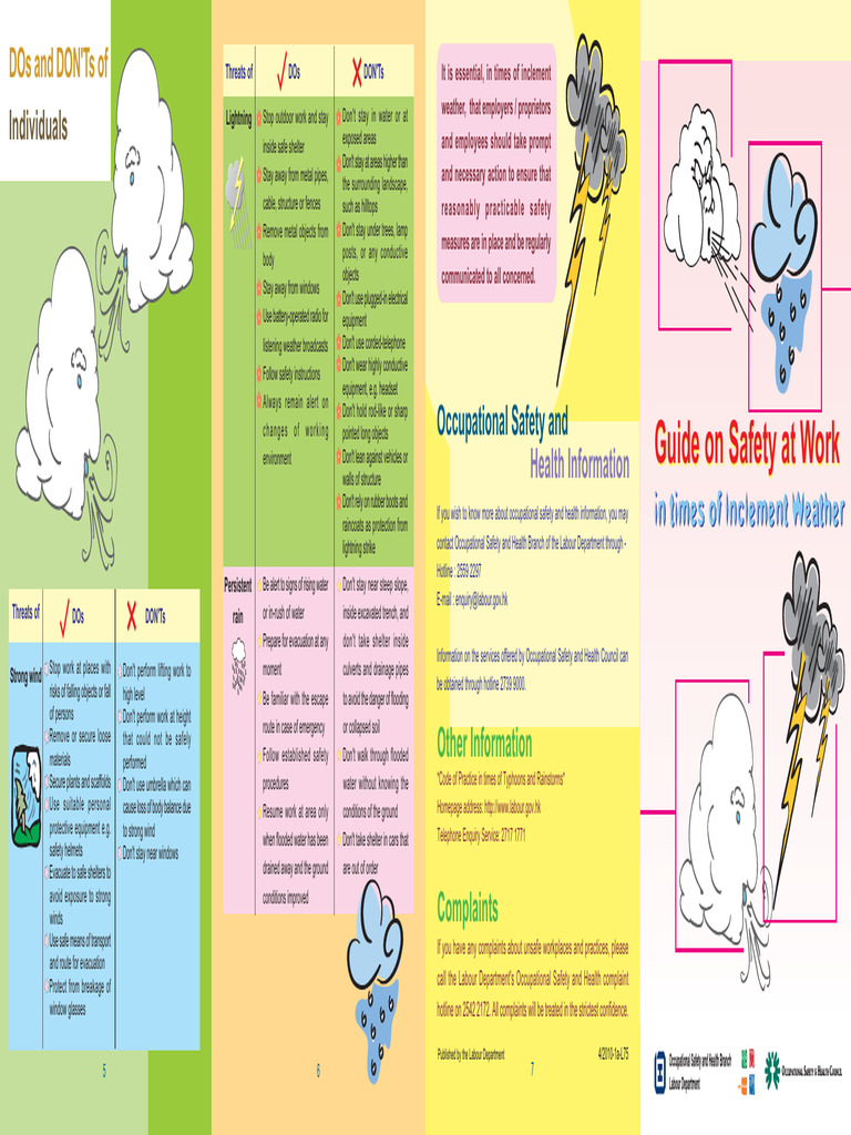Inclement Weather | PDF
