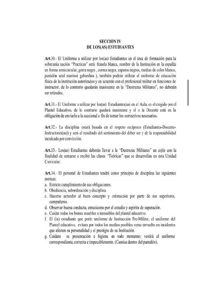 Premilitar Articulos | PDF