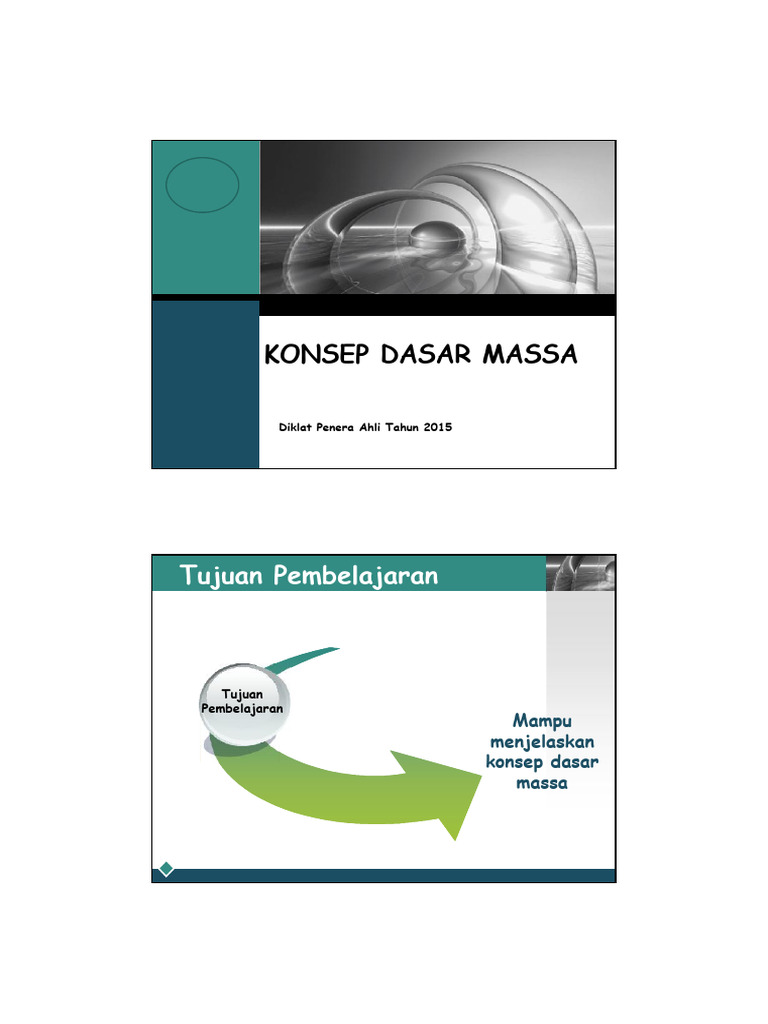 2_Massa-Konsep Dasar Massa | PDF