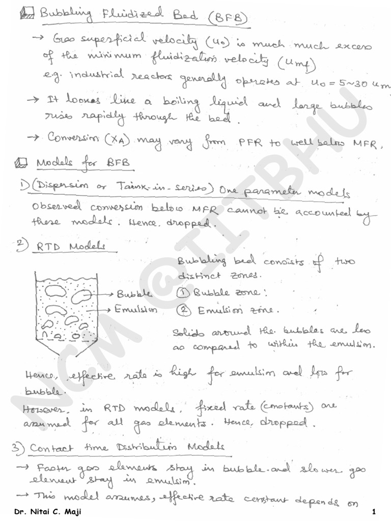 CRE2 Lecture Notes Handout 007 | PDF