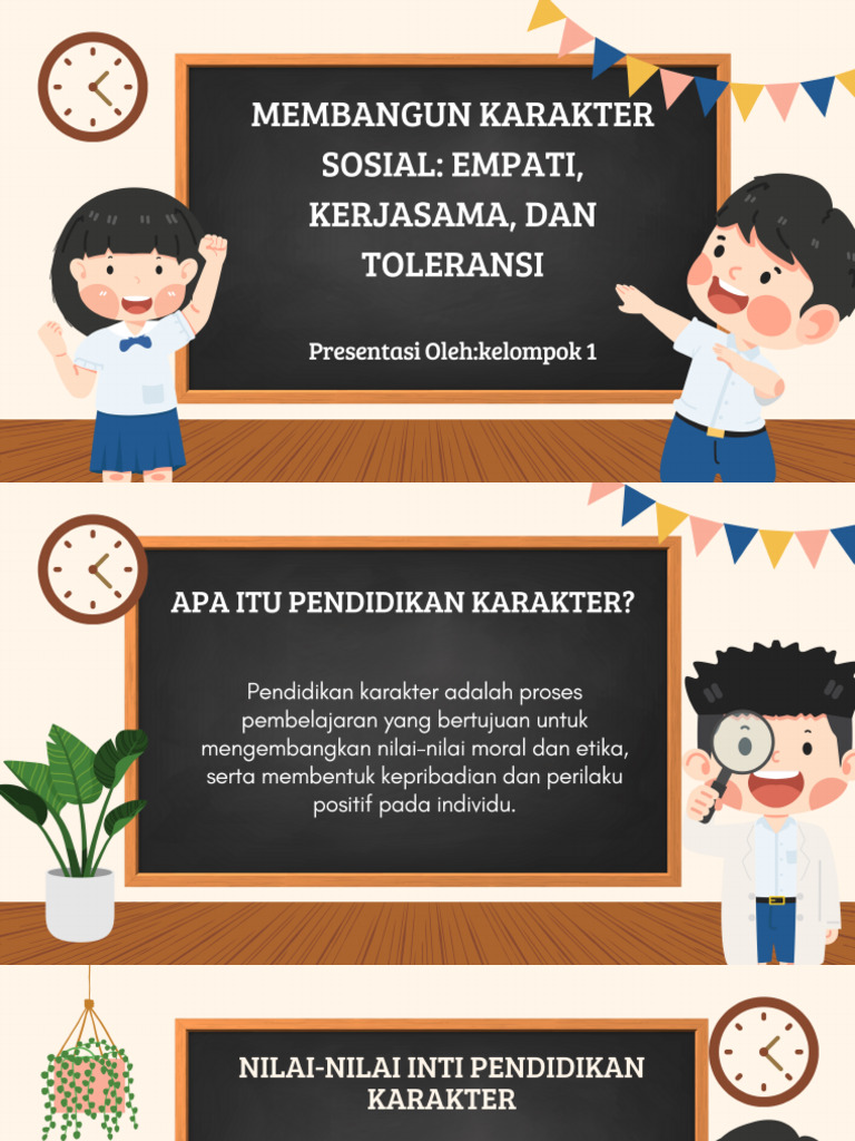 Karakter Kel 1 | PDF