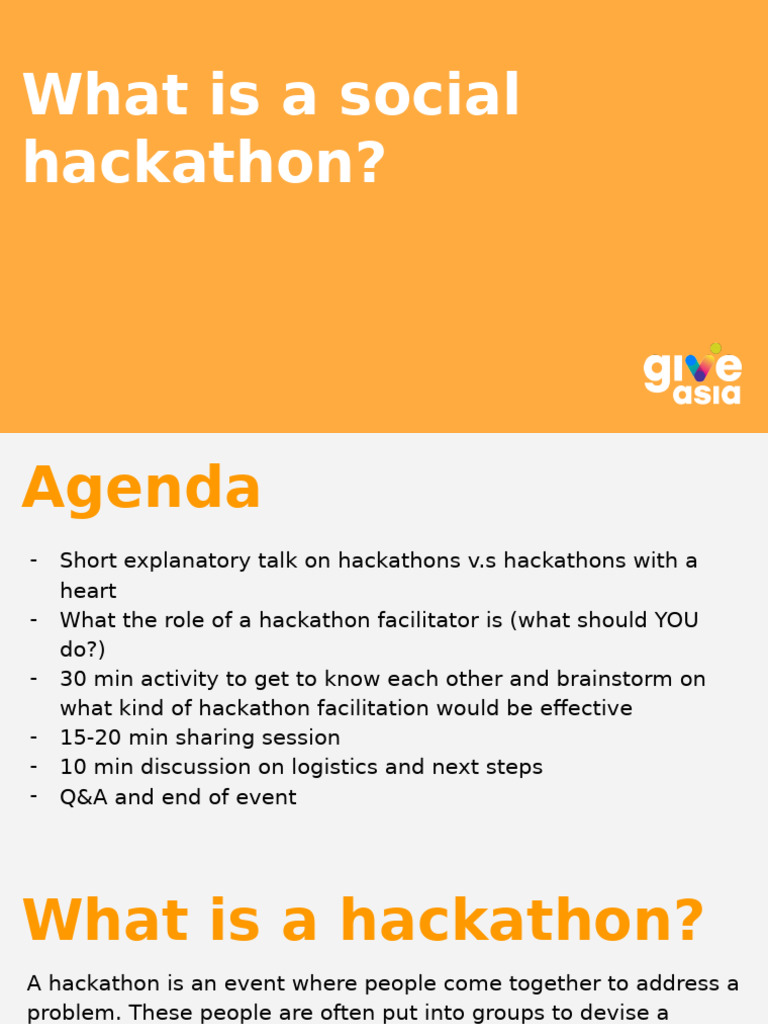 What Is A Social Hackathon | PDF | Cognition