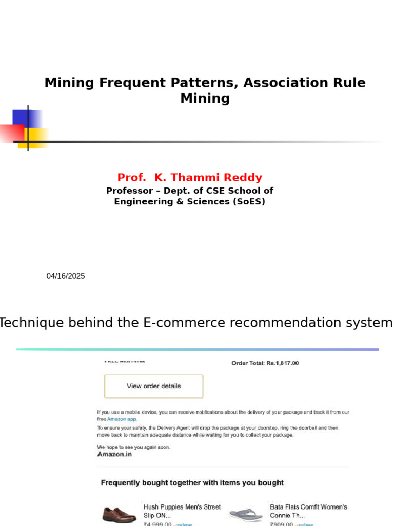 Association Rule Mining | PDF | Applied Mathematics | Computing