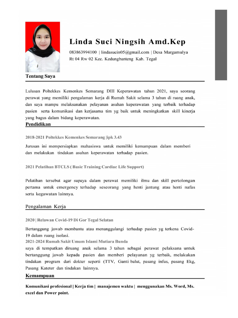 cv linda | PDF