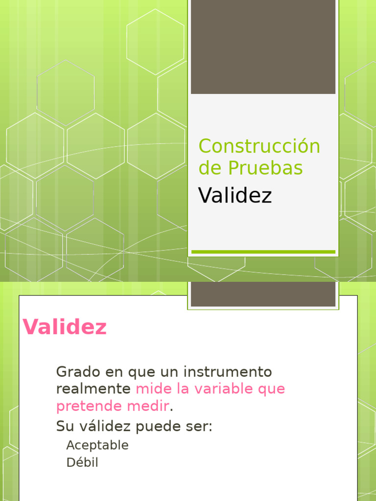 Validez Predictiva en Pruebas Psicométricas | PDF | Validez ...