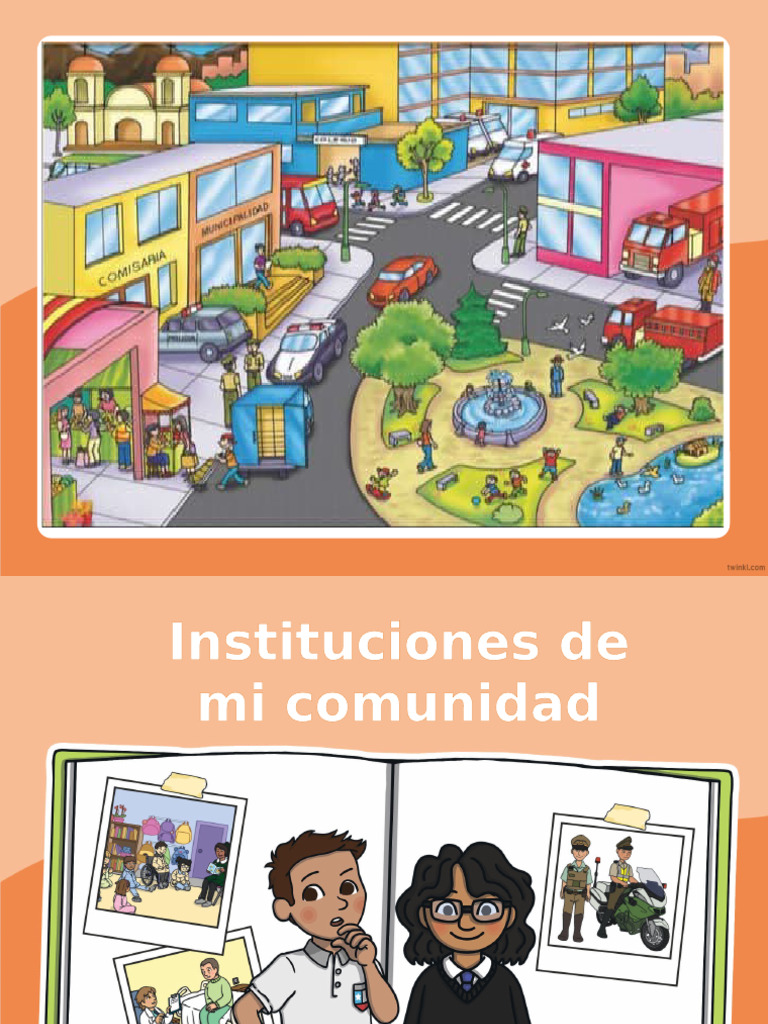 Instituciones Clave en Mi Comunidad | PDF