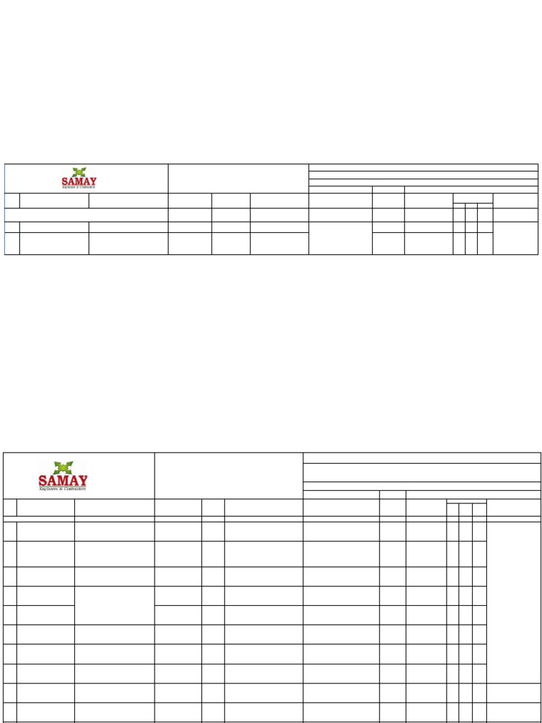 QAP SHEET - Compressed | PDF | Valve | Materials