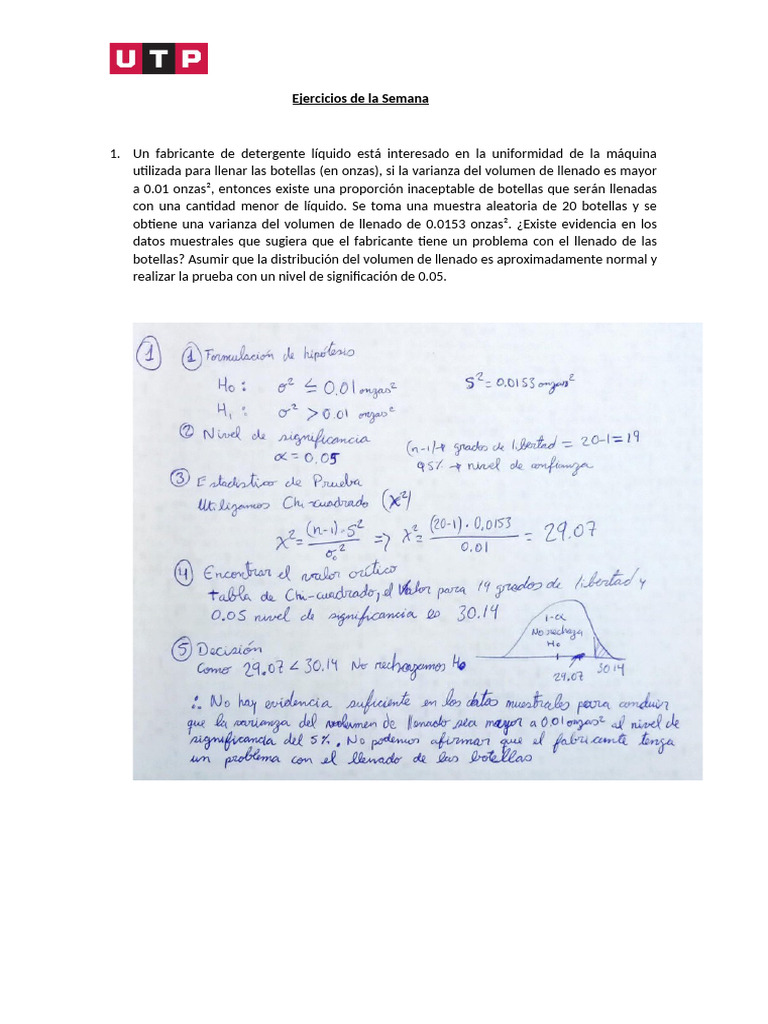 Ejercicios+sema 8 E.INFE | PDF