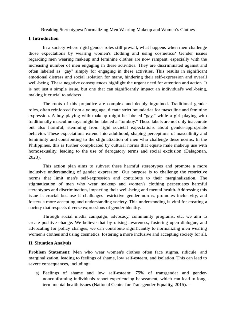 Breaking Stereotypes | PDF | Transgender | LGBTQIA+ Studies