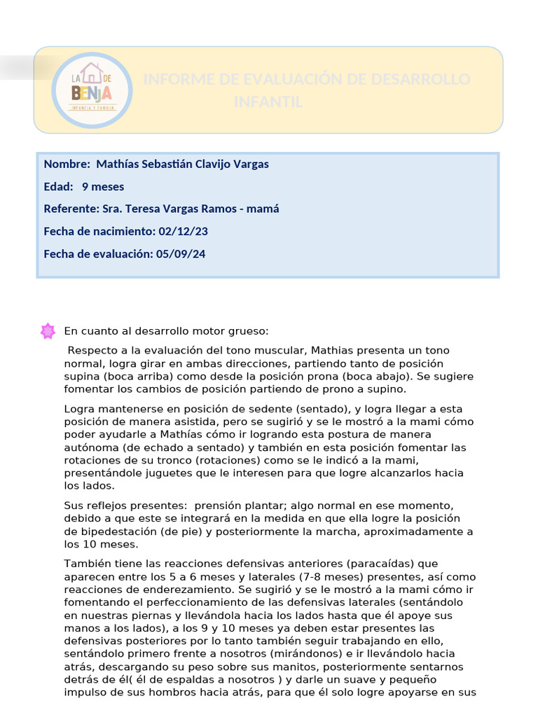 Evaluación Mathías Clavijo Vargas | PDF