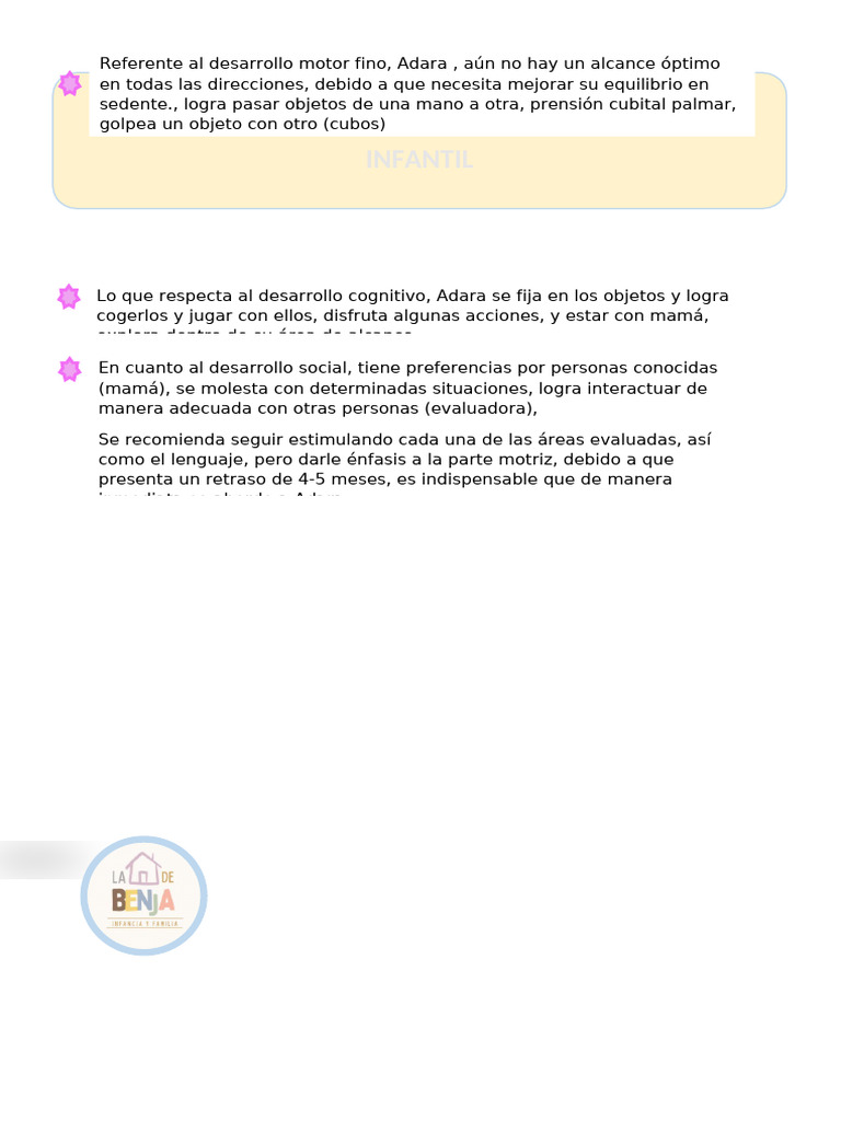 Evaluación Adara | PDF