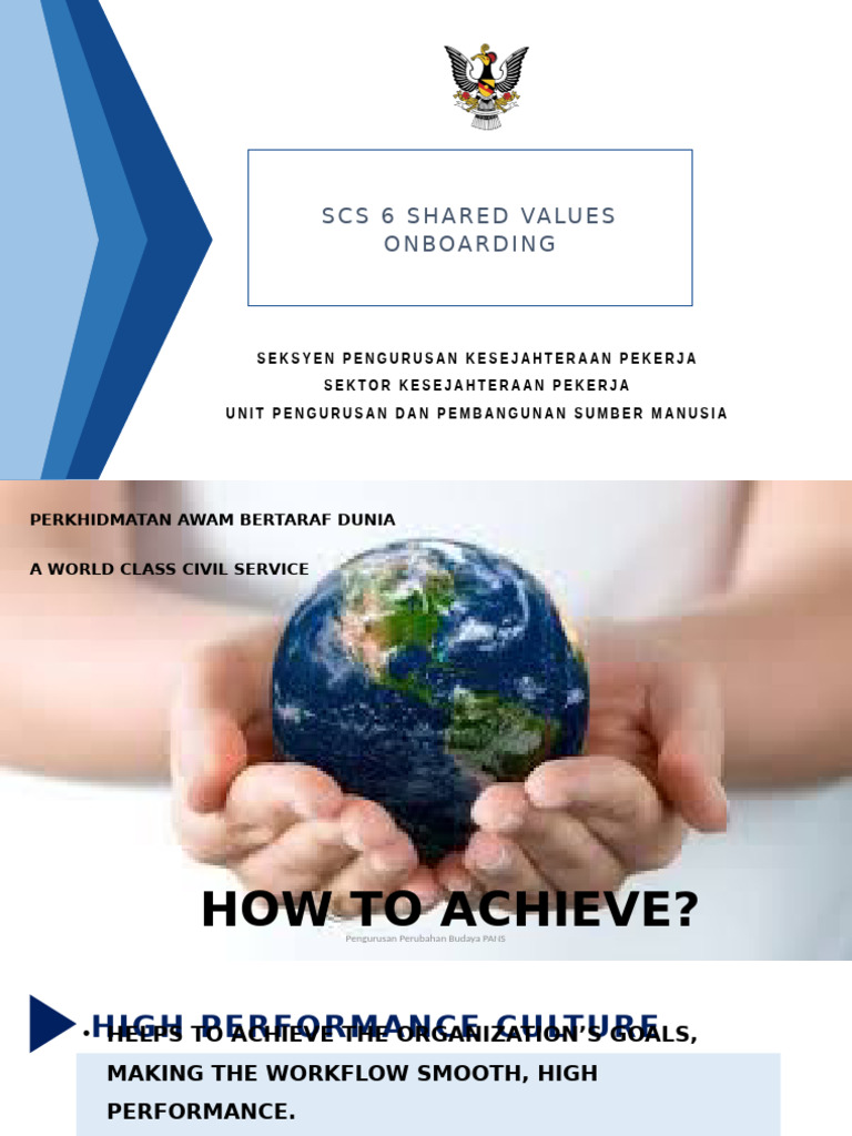 SCS 6 Shared Values | PDF