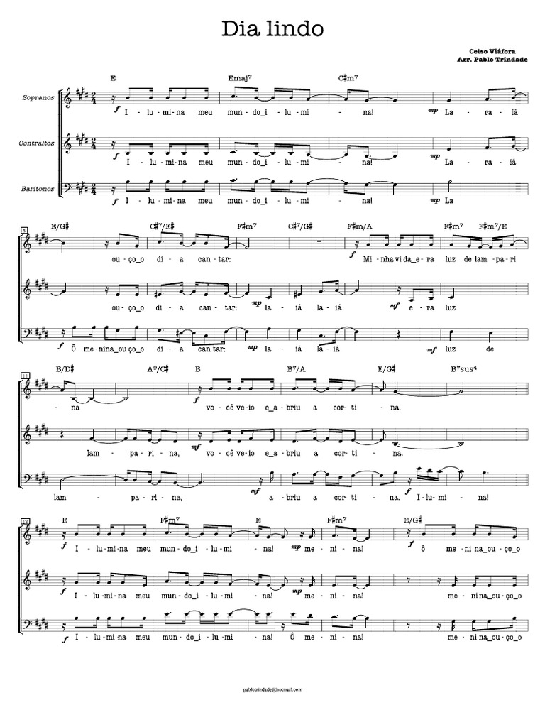 Dia Lindo PDF | PDF