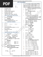 MF19 List of Formulae and Statistical Tables Math | PDF | Variance | Teaching Mathematics