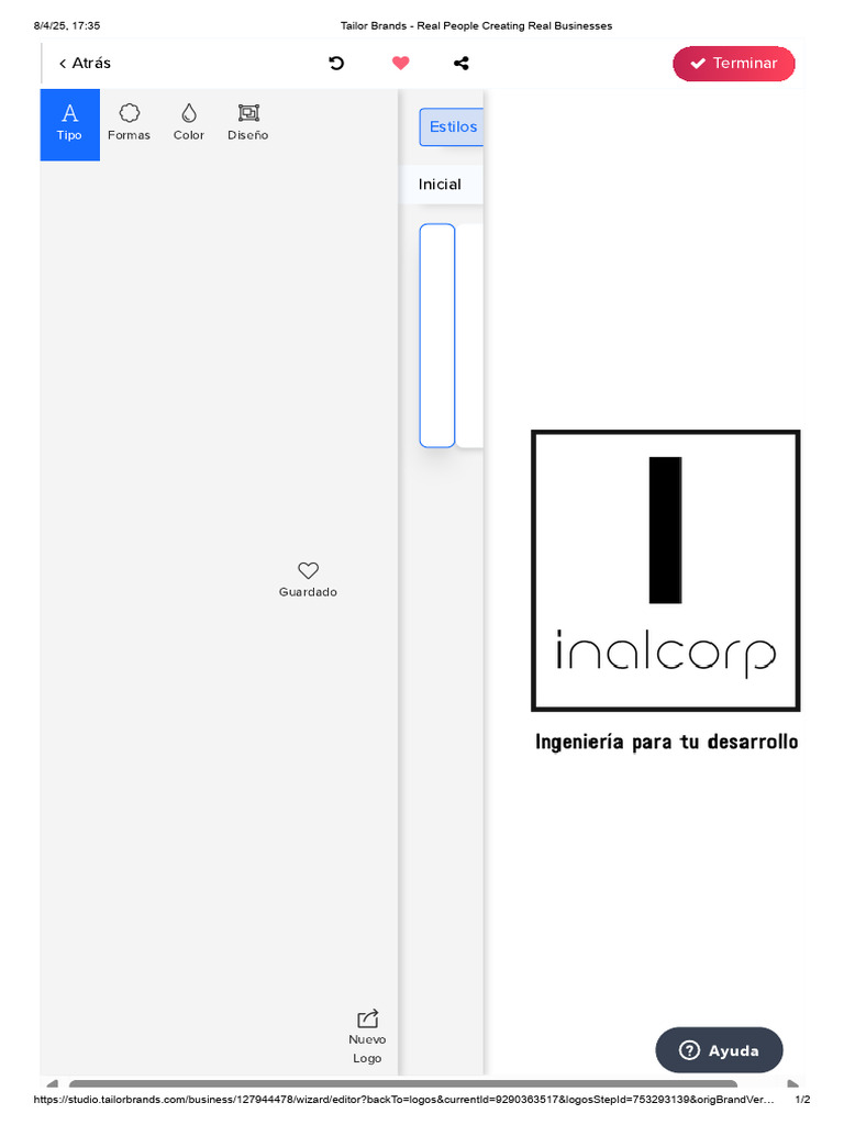 Tailor Brands Logo Design Tool | PDF