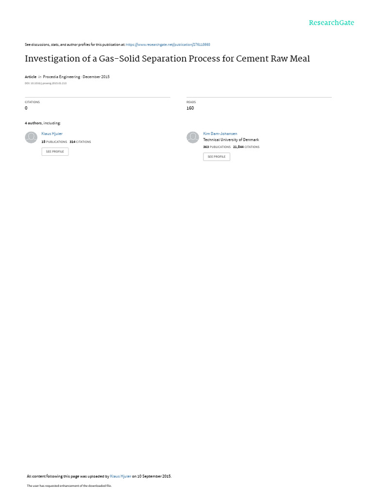 Investigation_of_a_Gas-Solid_Separation_Process_fo | PDF | Gases | Heat ...