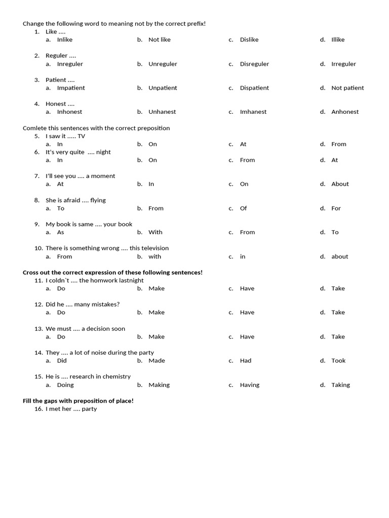 Intermediate 1st Semester 2023 (Vocabulary) | PDF | Linguistics | Languages