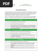 Financial Stress Scale | PDF