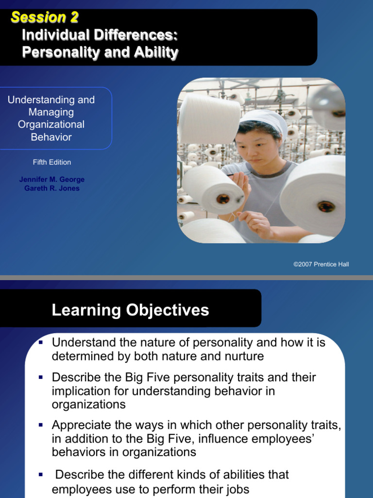 Unit 2 - Individual Differences - Personality and Ability | PDF | Extraversion And Introversion ...