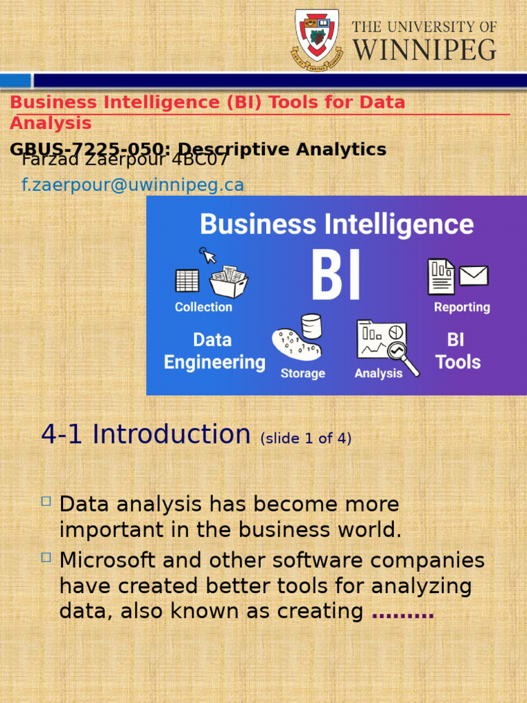 Business Intelligence | PDF | Relational Database | Microsoft Excel