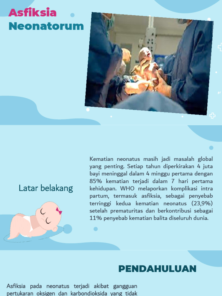 Asfiksia Neonatorum: Penyebab dan Penanganan | PDF