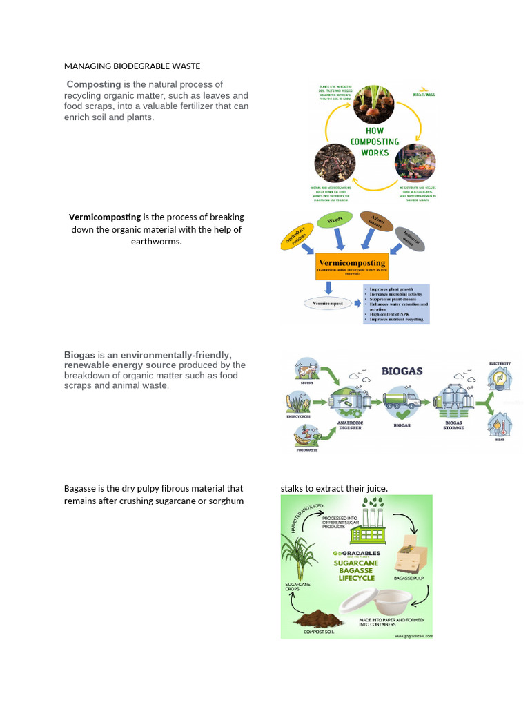 Managing Biodegrable Waste | PDF