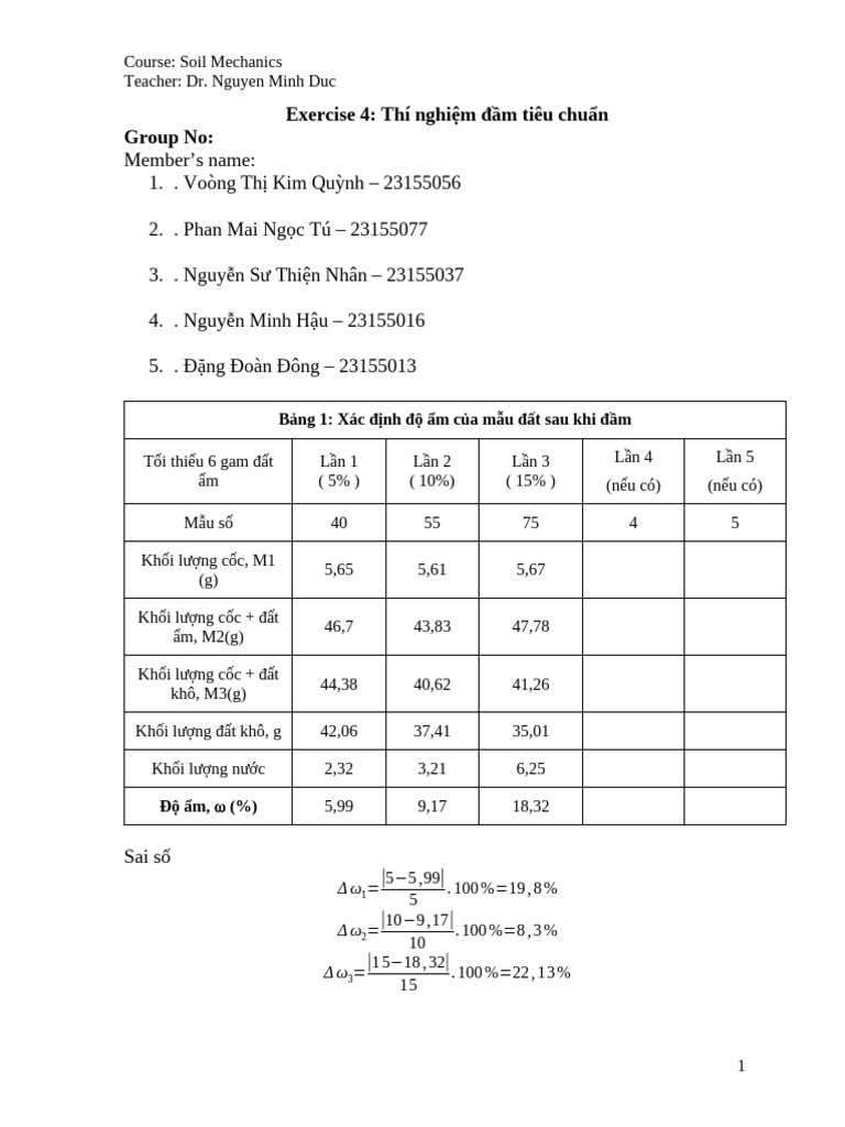 Bài 4 KSTND | PDF