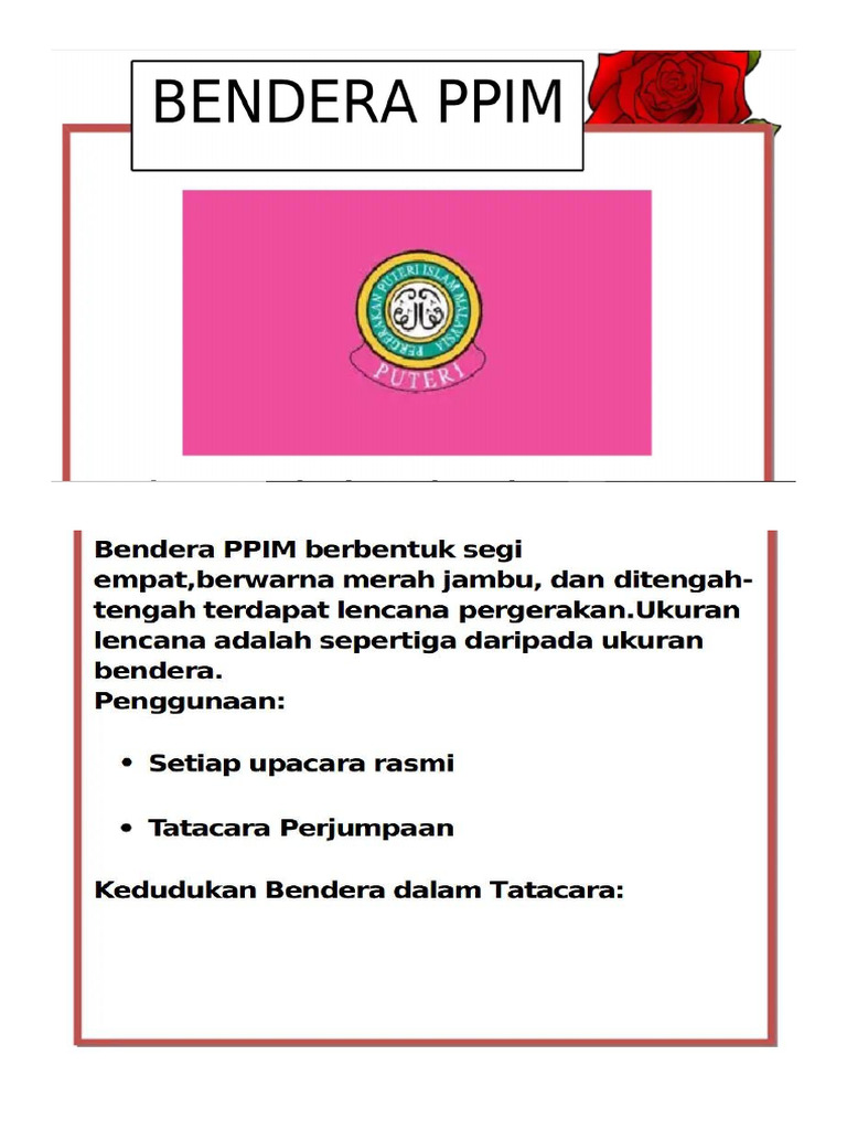 Bendera PPIM | PDF