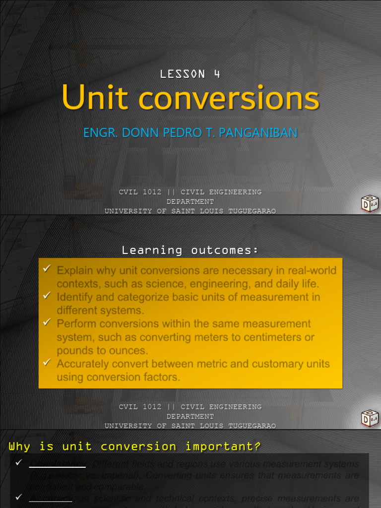 Lesson-4-Unit-Conversions | PDF | Fahrenheit | Measurement