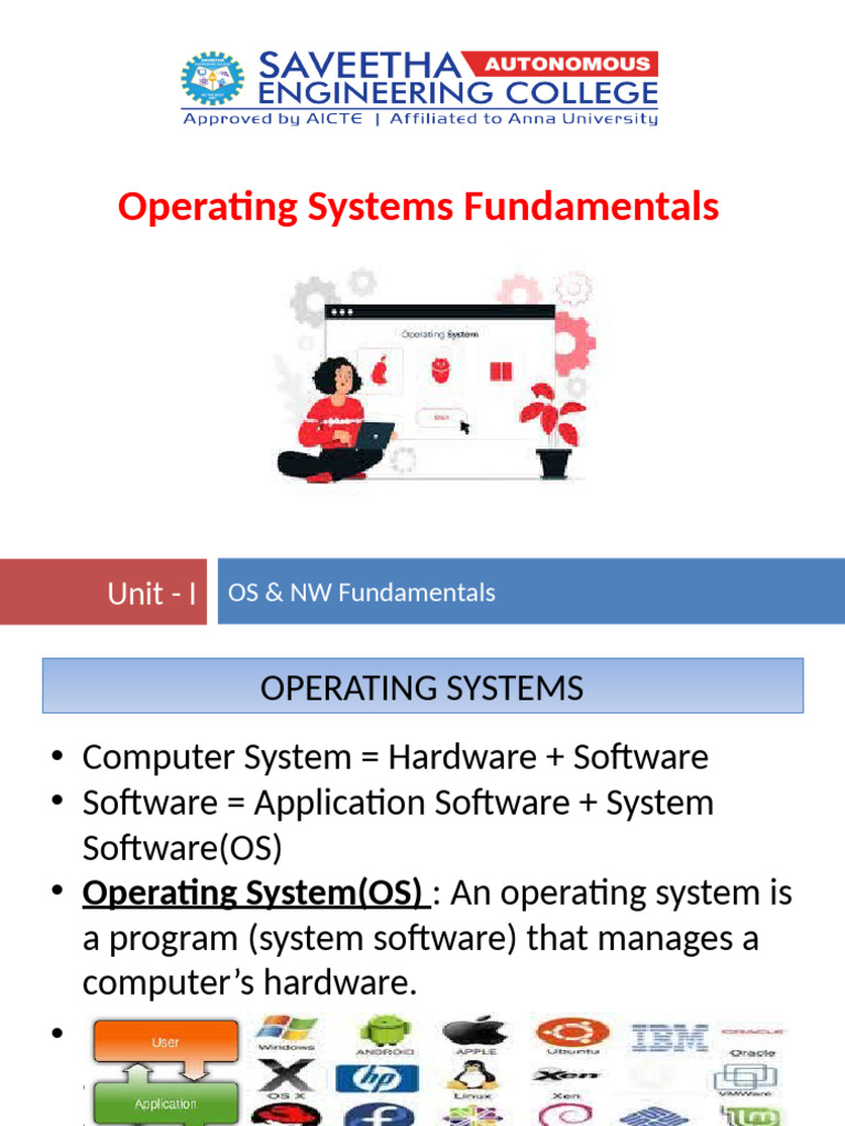 Operating Systems Overview and Functions | PDF | Linux | Operating System
