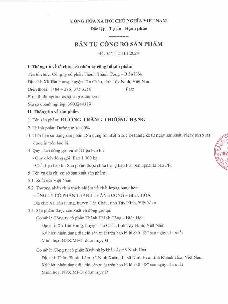 HSTCB - 2024 - 54 - RSTH - 1000 KG | PDF