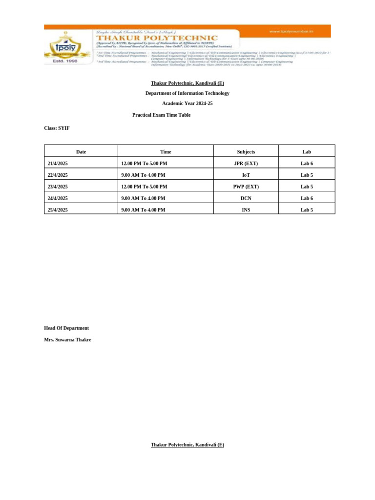 PR TT Even 2024-25 | PDF