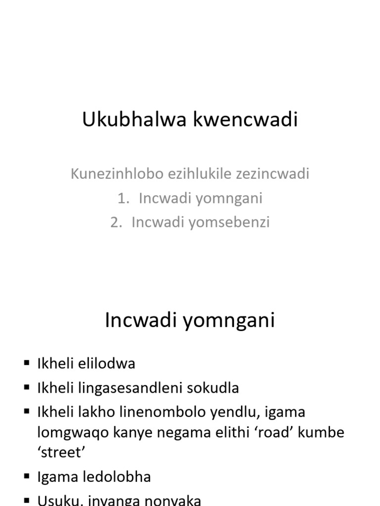 Ukubhala Incwadi Yomngani Grade 10 | PDF
