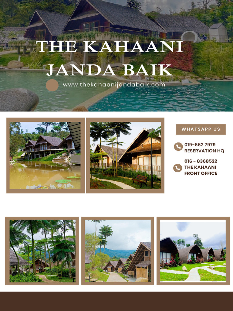 The Kahaani Janda Baik (Rates, Facilities, Activities, Astaka Alacarte ...