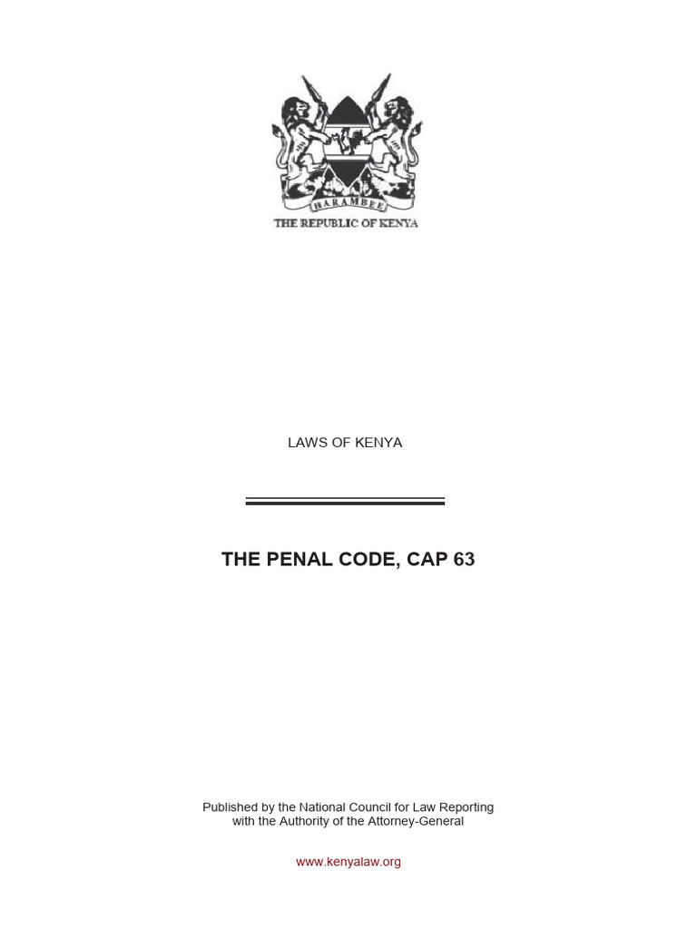 Penal Code CAP 63 | PDF | Burglary | Perjury