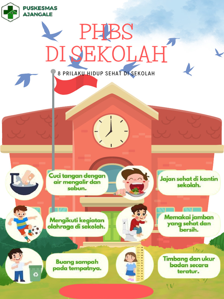 Poster PHBS Di Sekolah | PDF