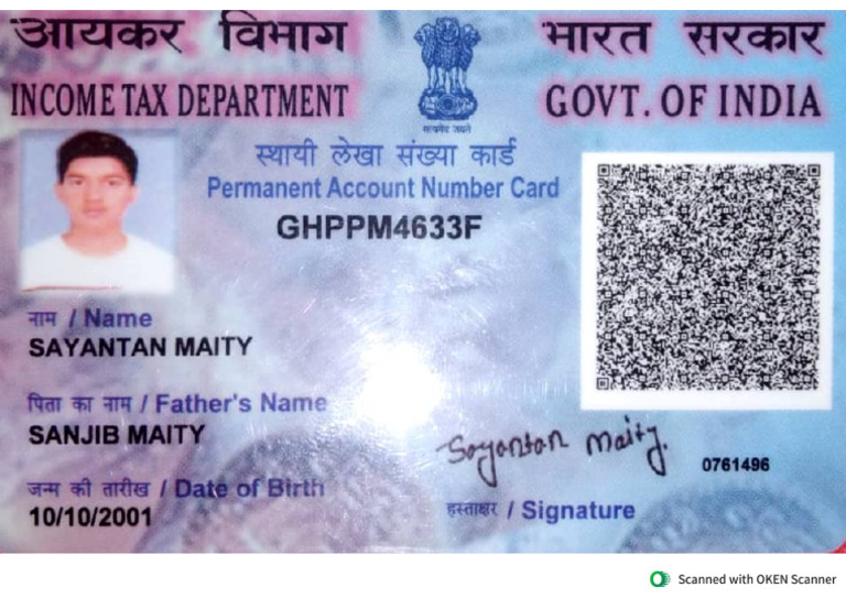 Pan Card | PDF