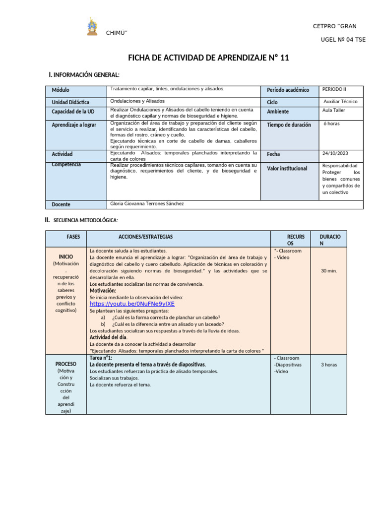 FICHA 11 | PDF | Metacognición | Aprendizaje