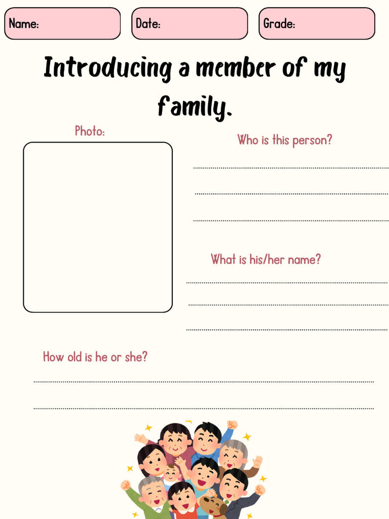 Introducing A Member of My Family. - 20250314 - 071235 - 0000 | PDF