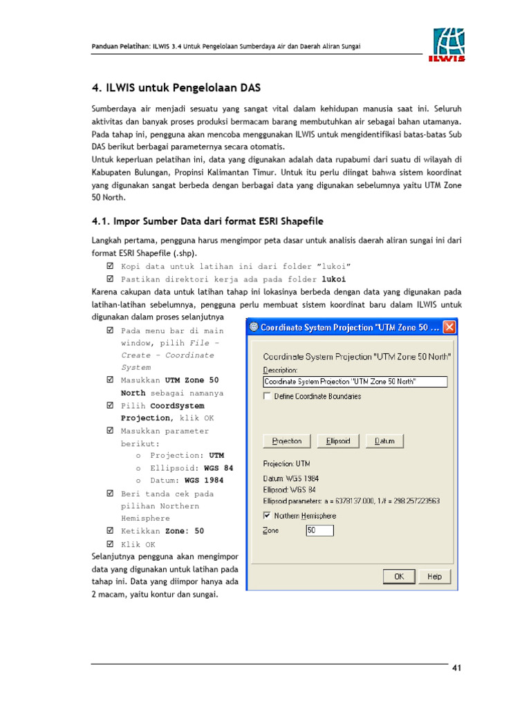 10. Delineasi Batas DAS Menggunakan ILWIS | PDF