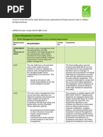 Food Manufacturing SQF Edition 9 Checklist | PDF | Food Safety | Audit