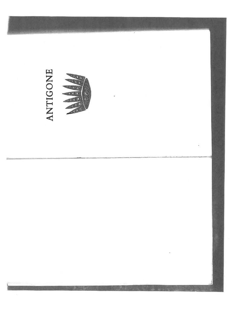 Antigone Full | PDF