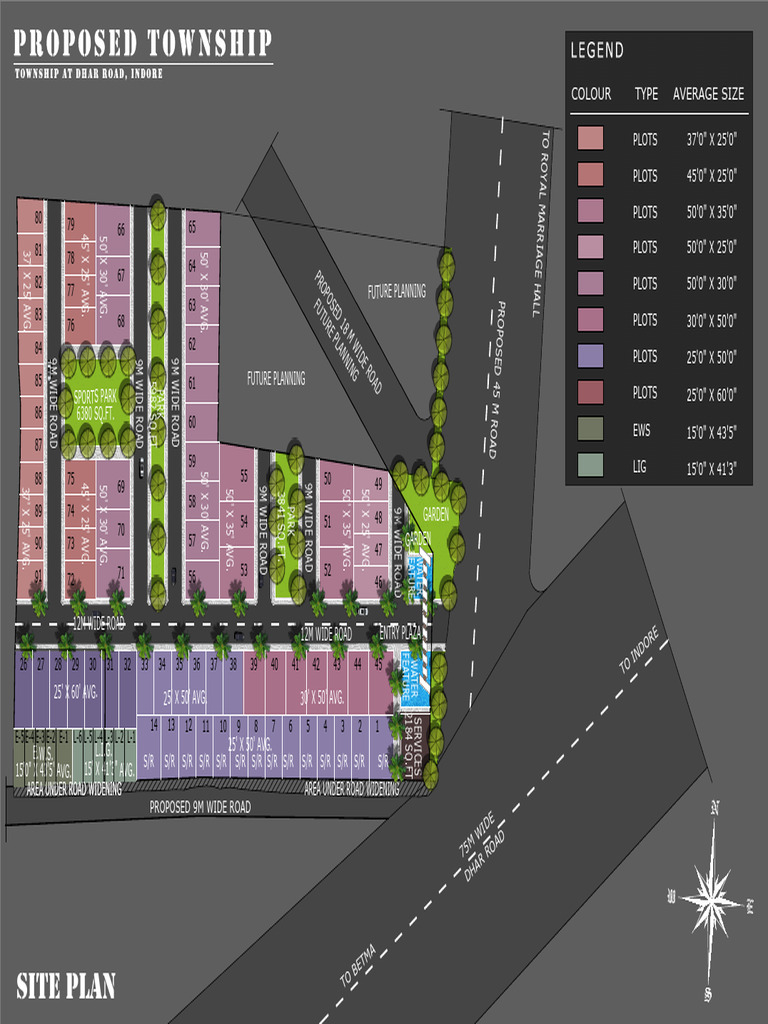 Site Plan - Sale Drawing 26-12-2023 | PDF